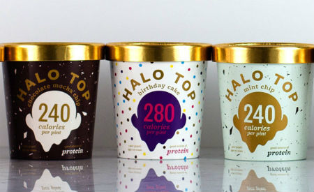 Successo di vendita del gelato Halo Top negli Stati Uniti